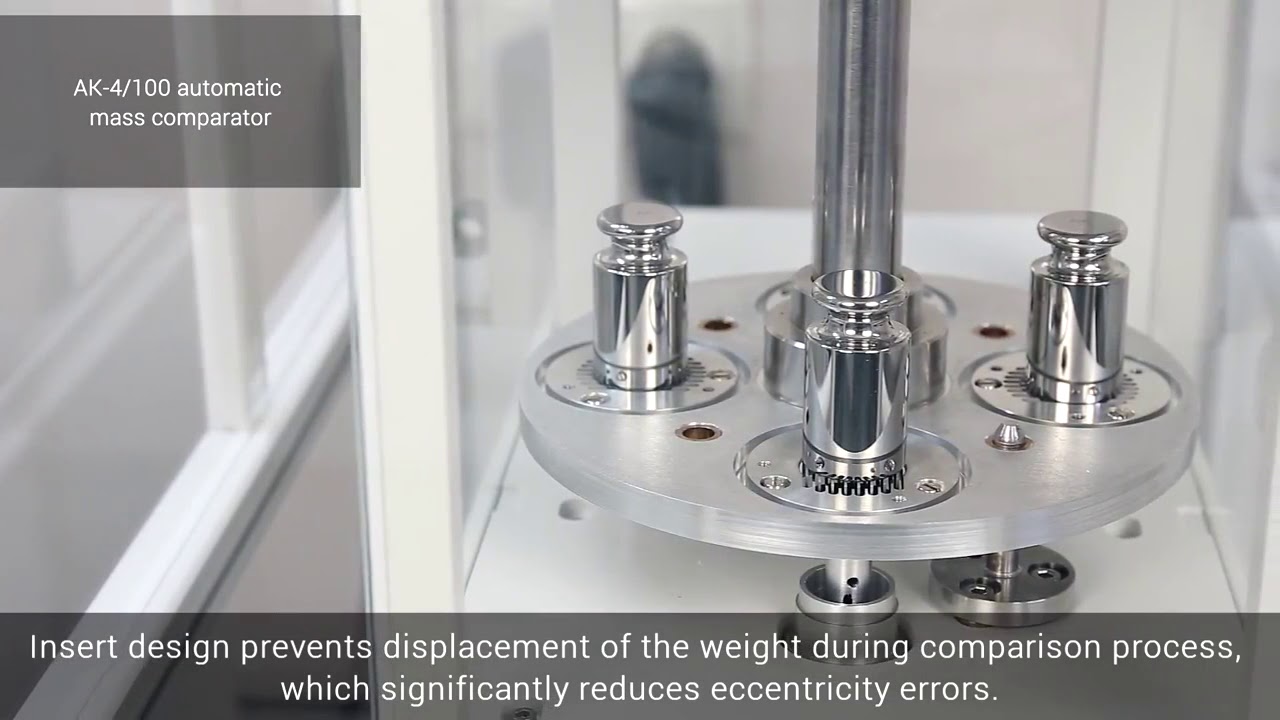Automatic Mass Comparator of AK 4 Series - YouTube