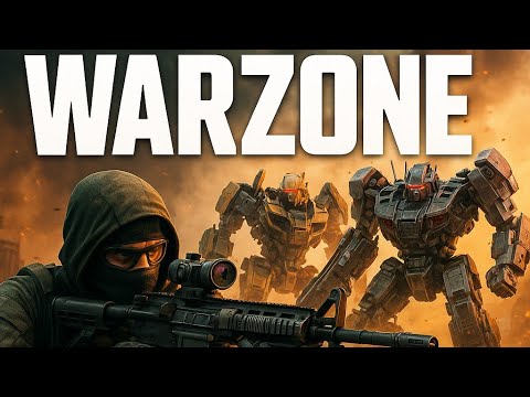 WARZONE LIVE 🔥 | Robots, Weapons & High-Speed Mayhem! - YouTube