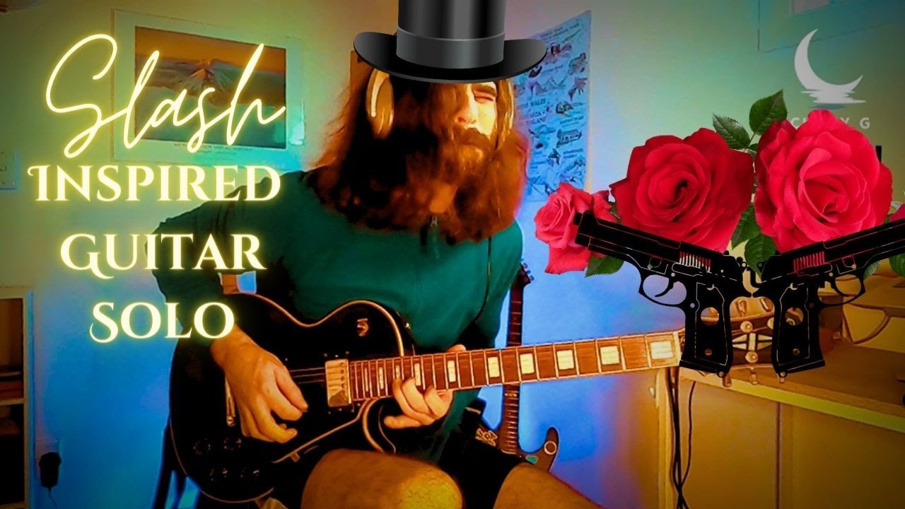 Slash Inspired Guitar Solo - Epic Rock Jam! - YouTube