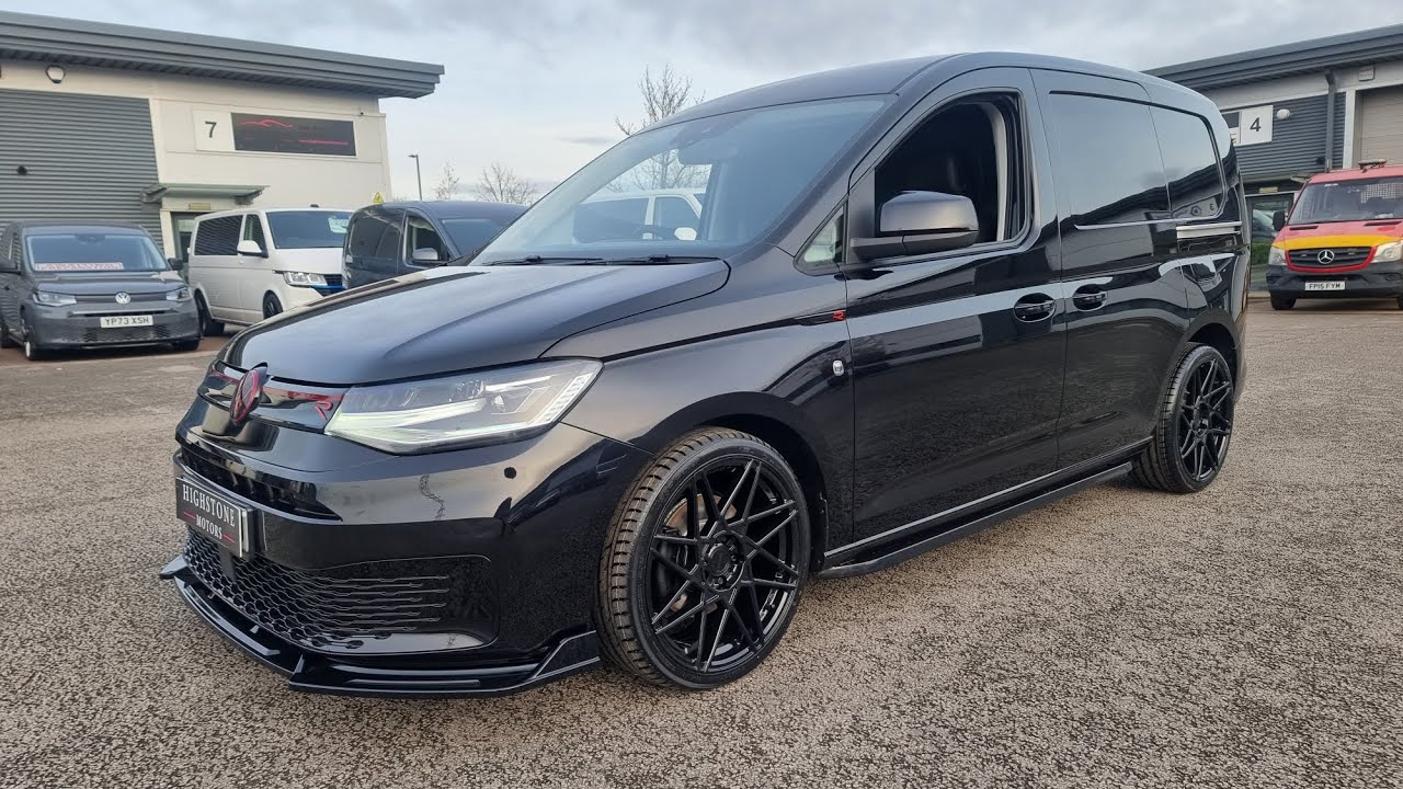 modified vw caddy dsg... Lowered alloys xenons splitter sidebars ...