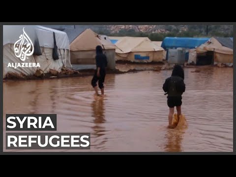 Syria refugee camps face wrath of winter rains