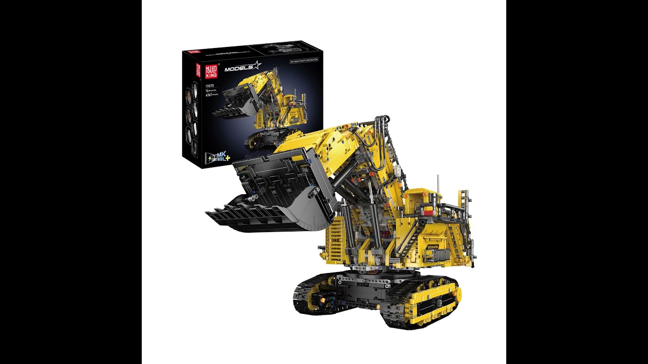 Lego Technic - Mould King 17070/17071 - Liebherr R 9800 Mining ...