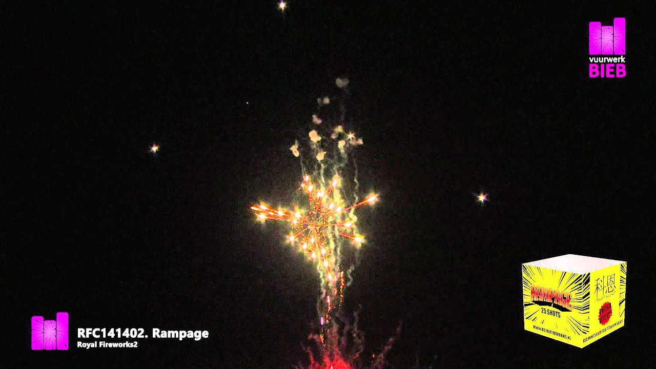 Rampage - Royal Fireworks - Vuurwerkbieb.nl - YouTube