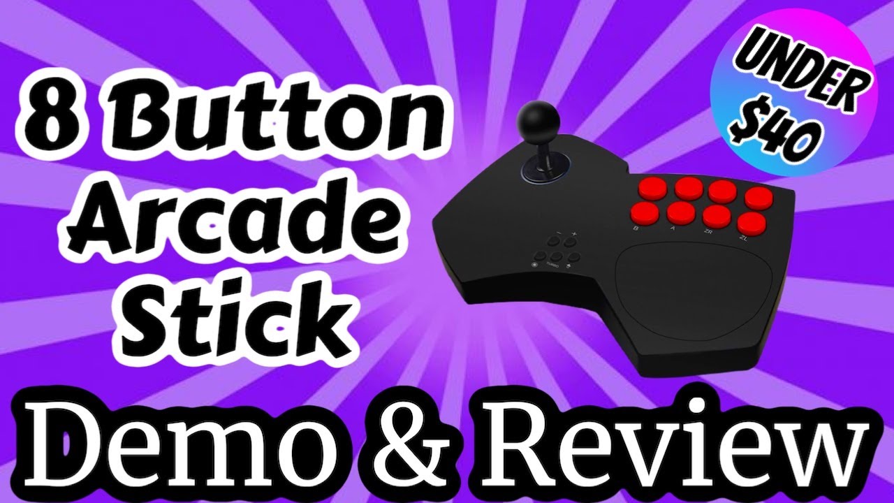 BEST Generic Arcade Stick For Under $40! | Demo - Review - Setup Guide ...