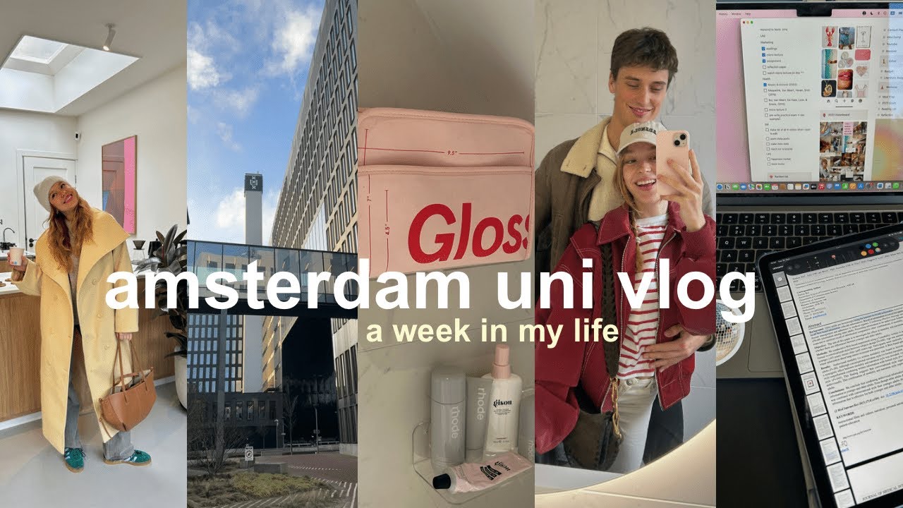amsterdam uni vlog: a week in my life as a student at the university of ...
