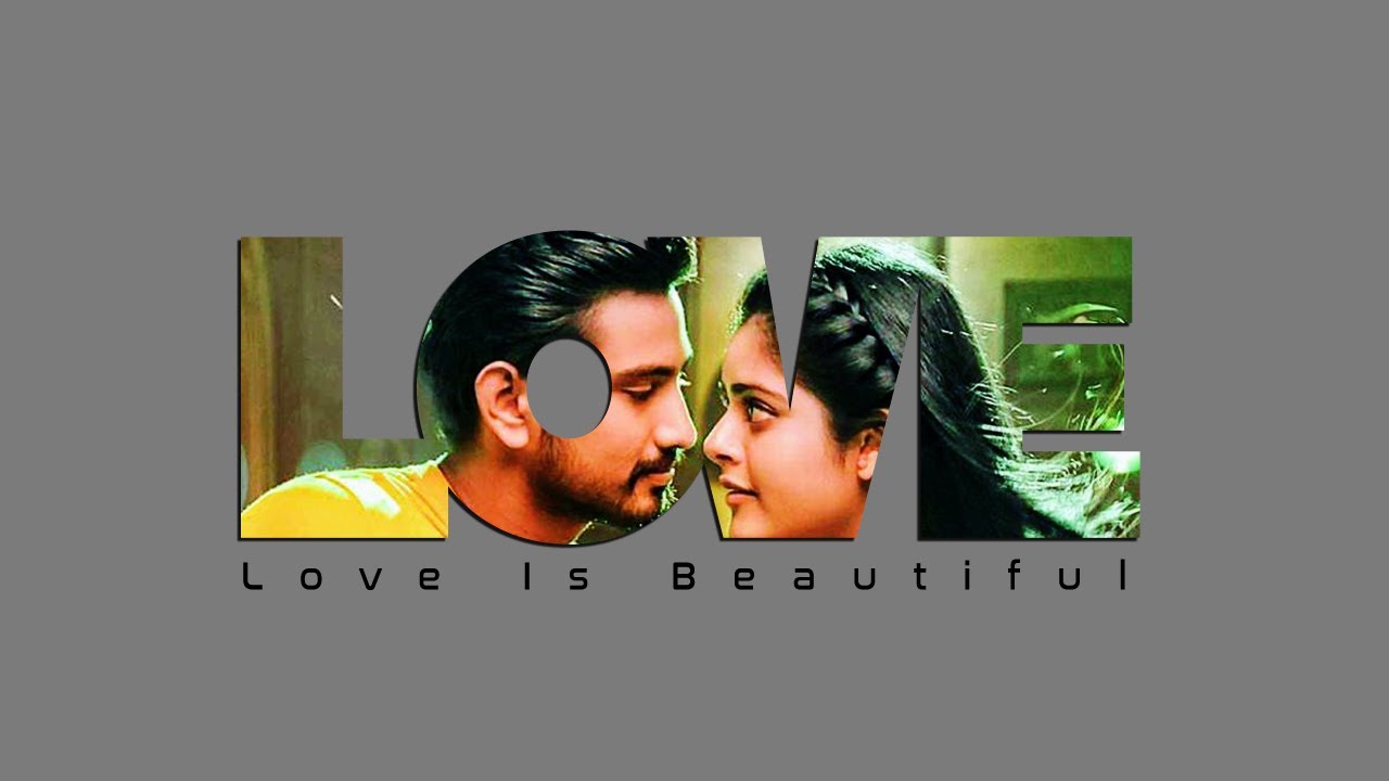 Photoshop CC Tutorial: How To Create A Simple Love Poster Design In ...