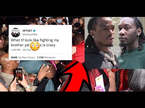 Offset An Quavo Fight At The Grammys ️Offet Responds - YouTube