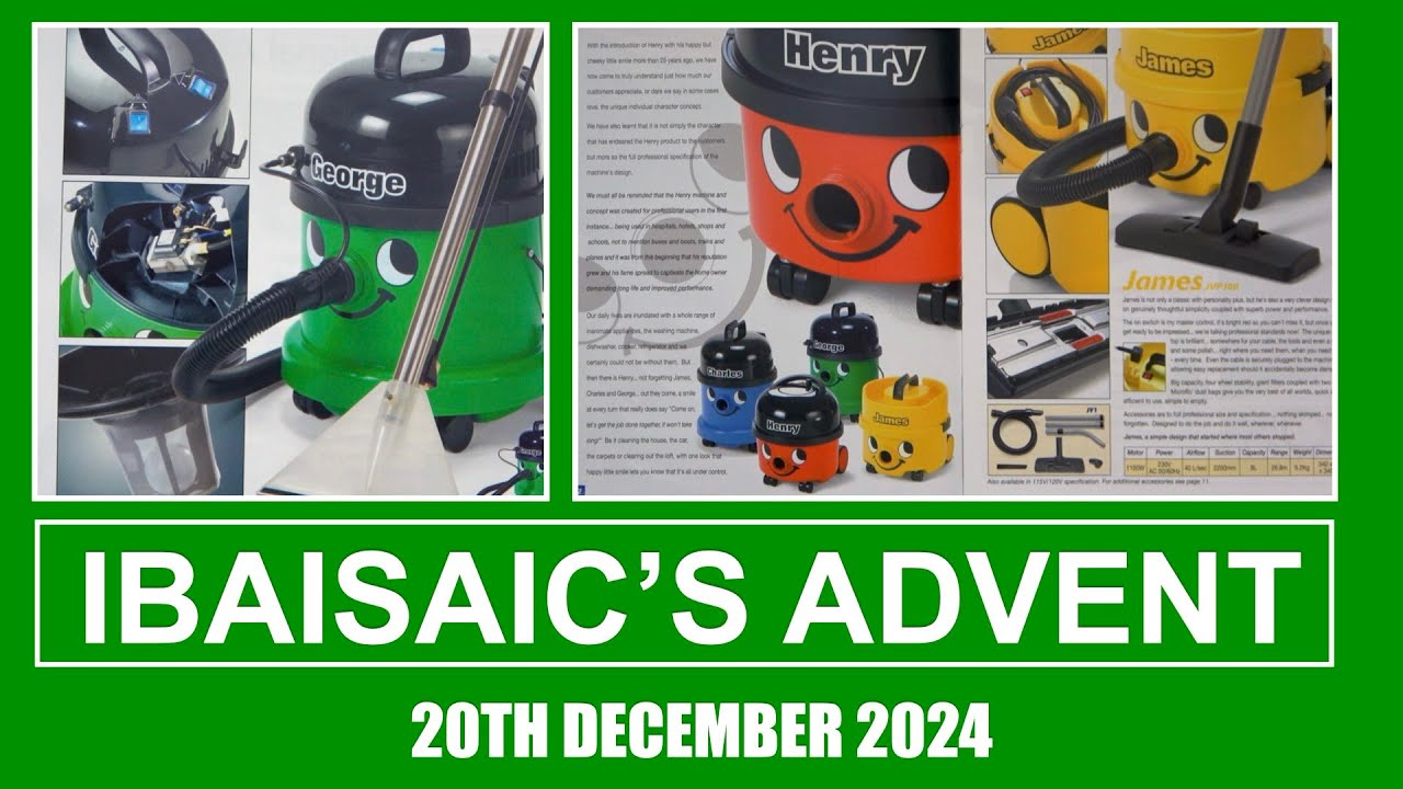 Numatic Homecare Vacuum Cleaner Brochure 2005 - Henry, James, Charles ...