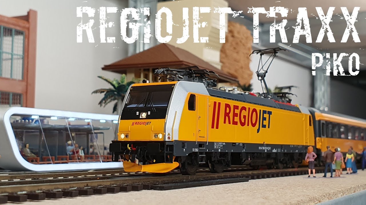 Beautiful Piko RegioJet Traxx - YouTube