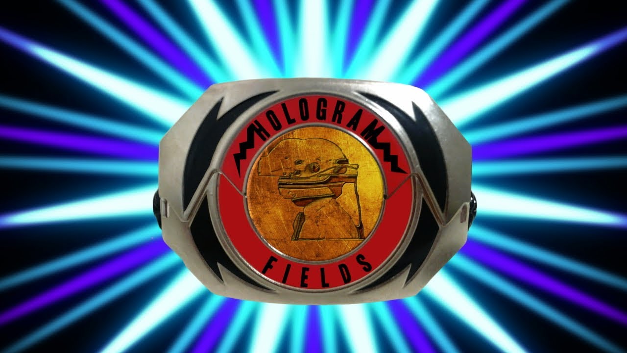 Mighty Morphin Power Rangers Morph Sequence - Hologram Fields Replica ...