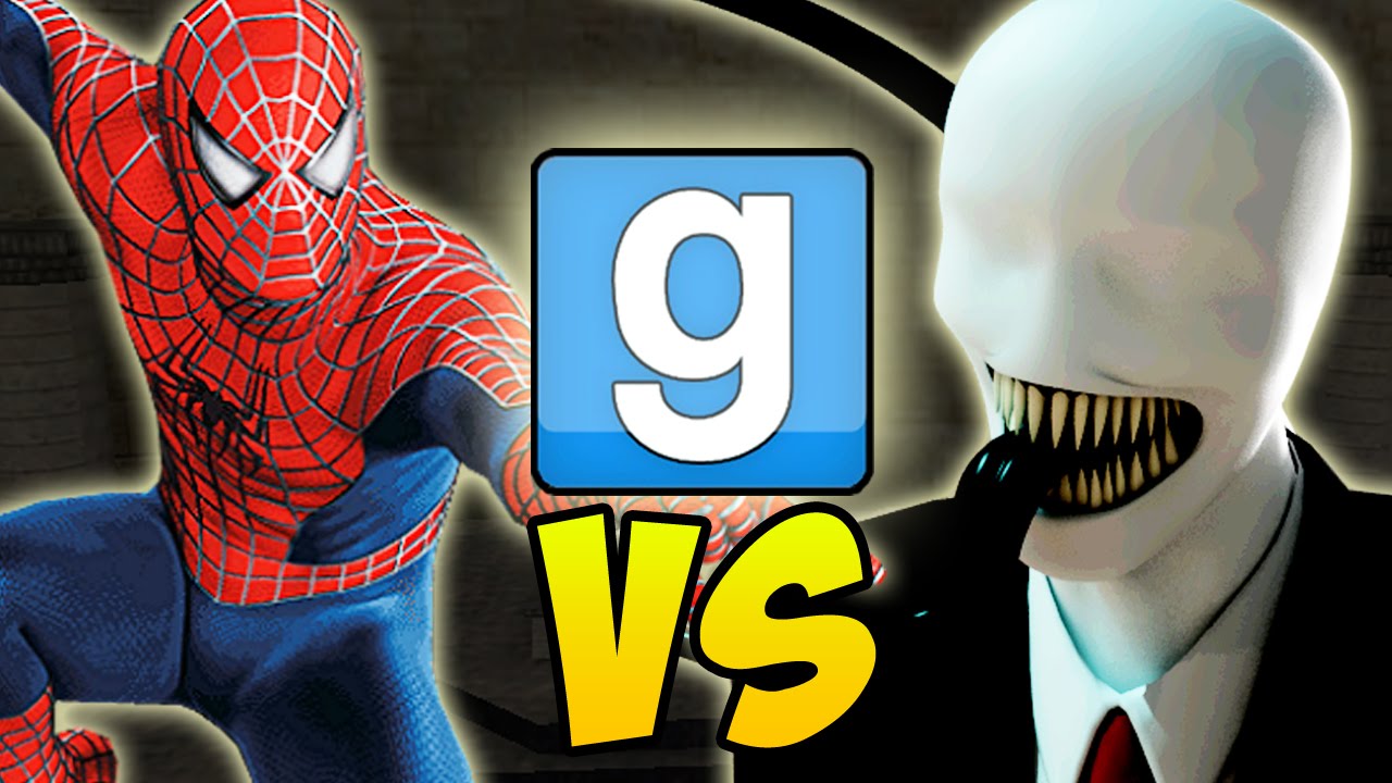 Garry's Mod "SPIDER MAN VS SLENDERMAN" Gmod NPC Battle (Gmod Spiderman ...