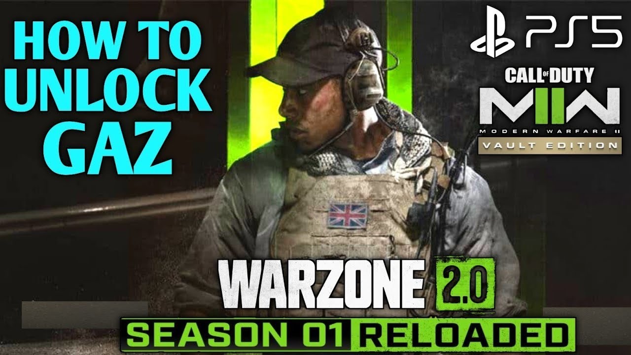 How to Unlock Gaz MW2 | How to Get Gaz MW2 Gaz Operator | New Operator ...
