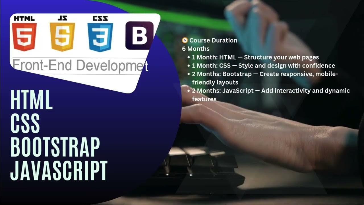 HTML CSS Bootstrap JavaScript - YouTube