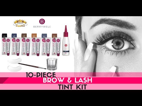 BERRYWELL BROW & LASH TINT by Gold Cosmetics & Supplies - YouTube