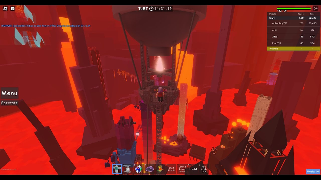 Juke's Towers of Hell: Tower of Bent Trauma Win (Starts at Floor 9 ...