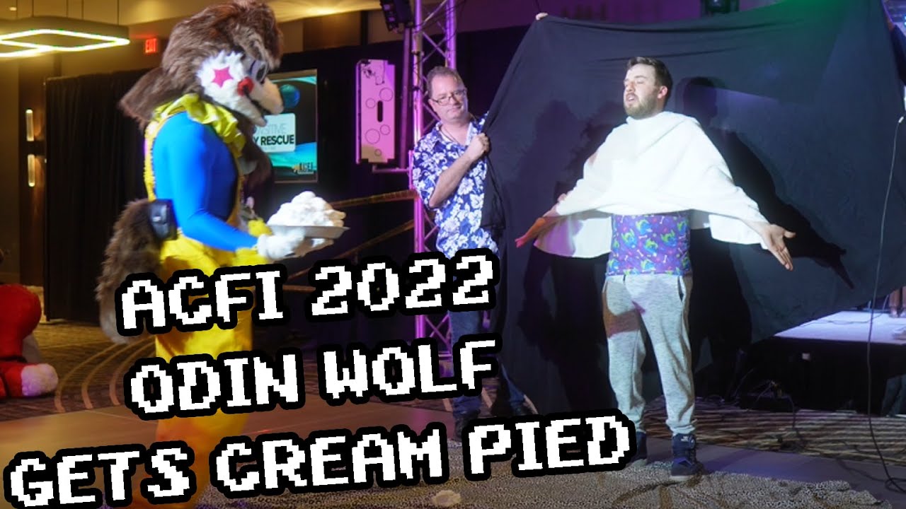 [4k] Odin Wolf gets CREAM PIED at ACFI 2022 - YouTube