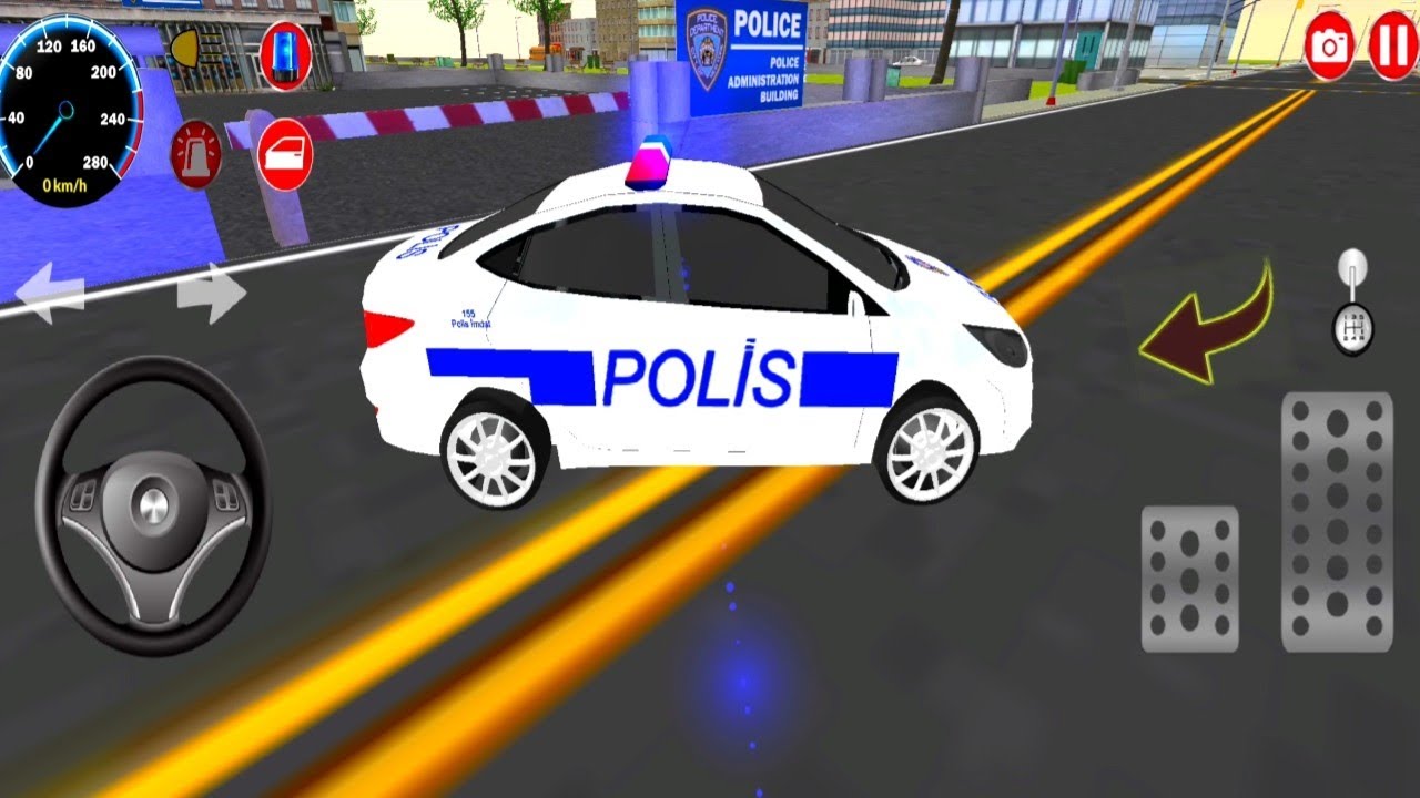 real police car driving simulator Android gameplay - police new car ...