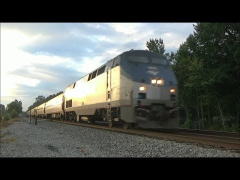Amtrak Train #84 (NS #03E) w/ P40DC #821 - YouTube