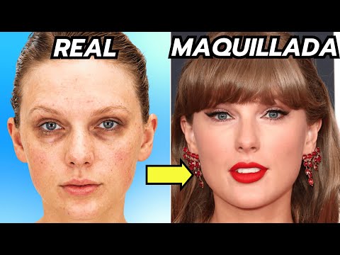 La MENTIRA de Hollywood: 15 Famosas captadas SIN Maquillaje