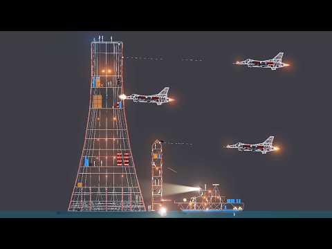 F-16 / Warships ATTACKS in People Playground