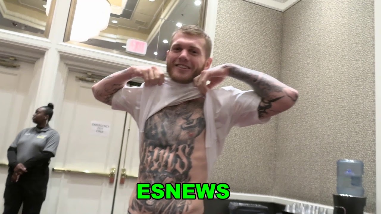 Daniel Lewis Boxing Star Talks Tattoos EsNews Boxing - YouTube