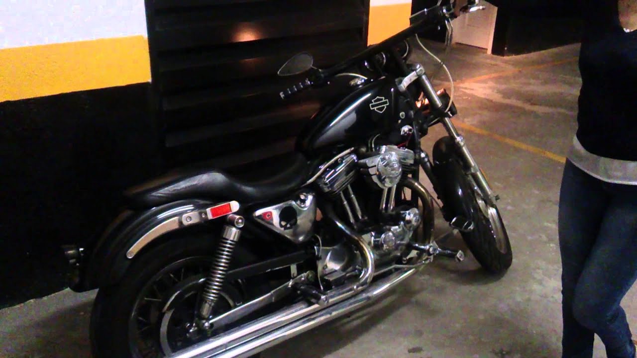 Harley Davidson Sportster 1200cc 1992 - YouTube