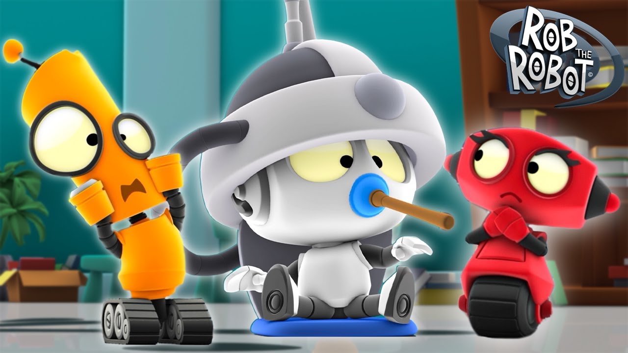 Musical Robot Amnesia 🚀 | Rob the Robot 1 HOUR | Rob the Robot ...