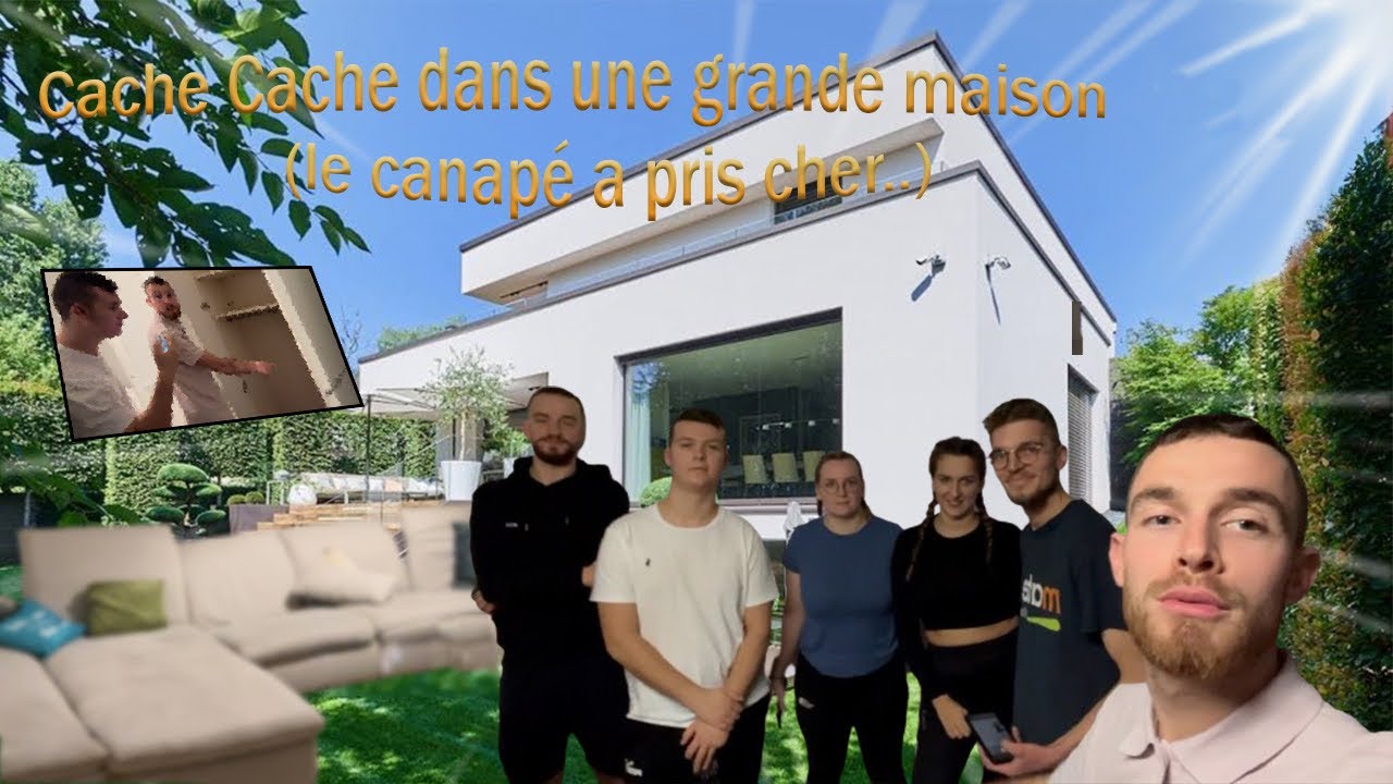 ON A FAIT UN CACHE CACHE DANS UNE ÉNORME VILLA - YouTube