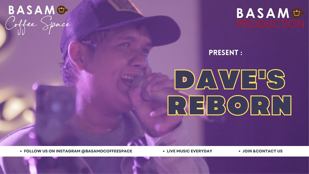 #BALIMO LIVE!! DAVE'S REBORN | Basamo Coffee Space - YouTube