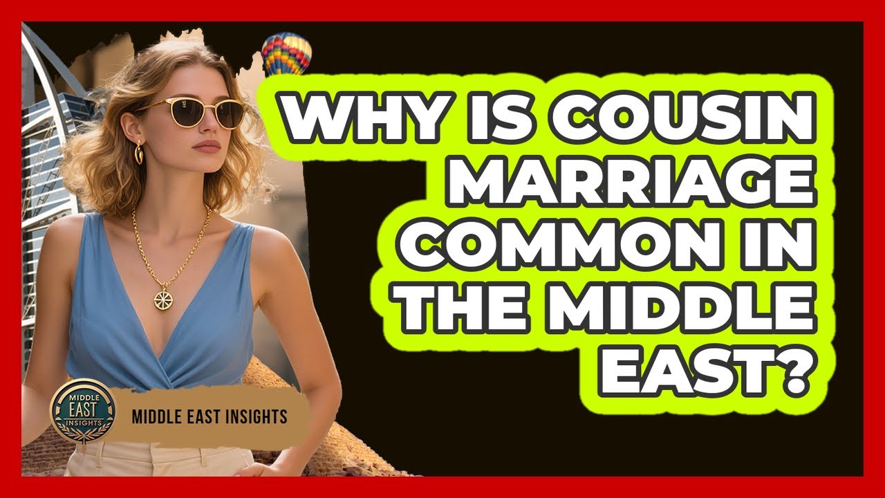 Why Is Cousin Marriage Common In The Middle East? - Middle East ...