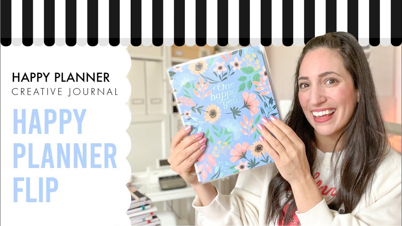 Happy Planner Flip Through | Classic Happy Planner Creative Journal ...