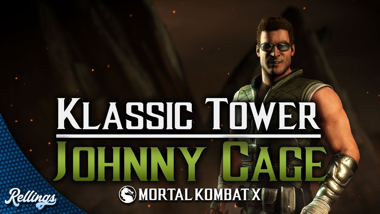 Mortal Kombat X - Klassic Tower: Johnny Cage (Stunt Double) - YouTube
