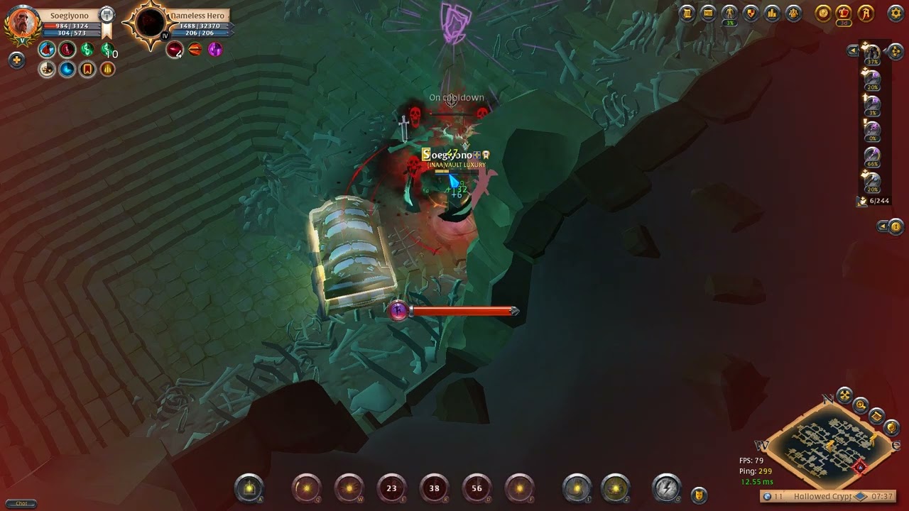 Albion Online - Solo Hunting T4 Static Legend Chest - YouTube