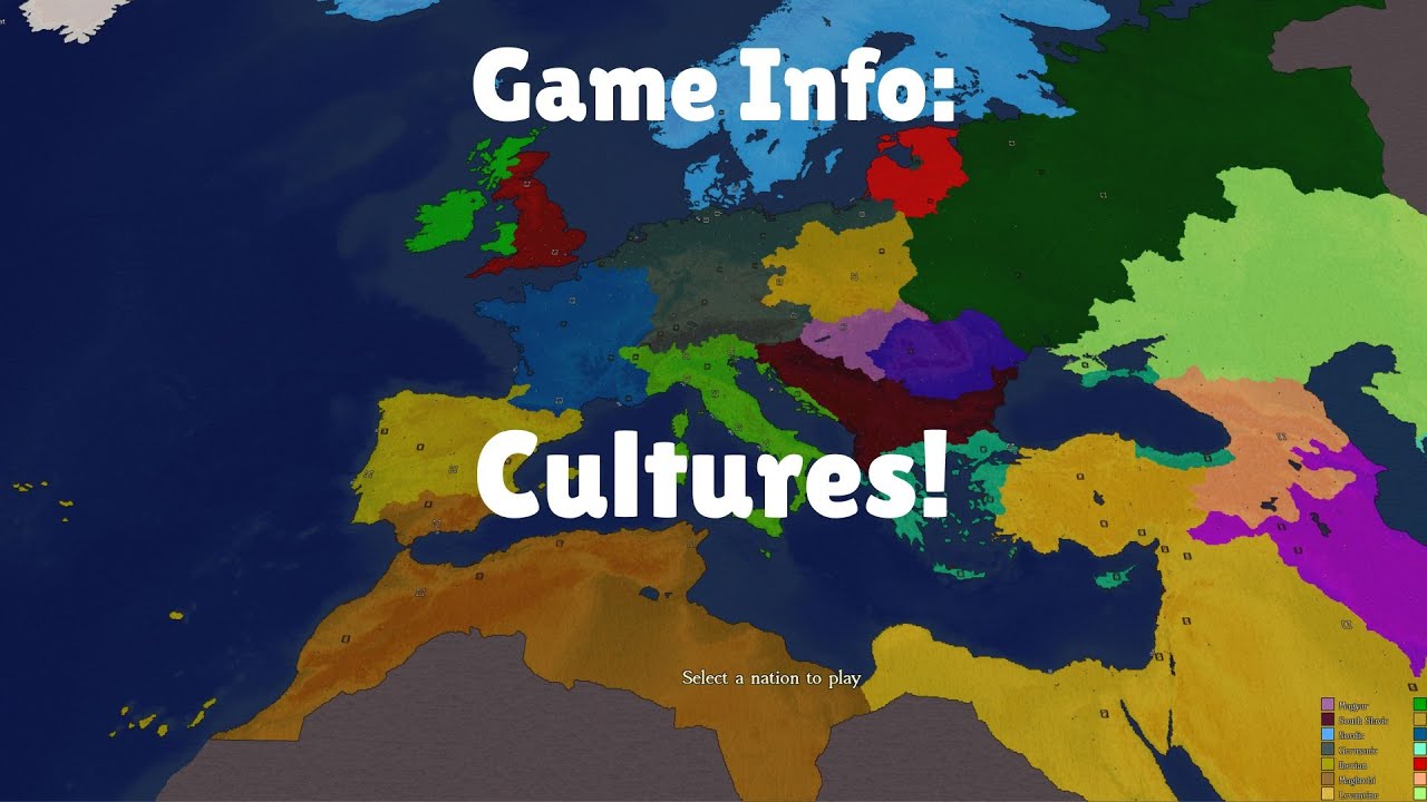 Universalis Remastered Game Info: CULTURES - YouTube
