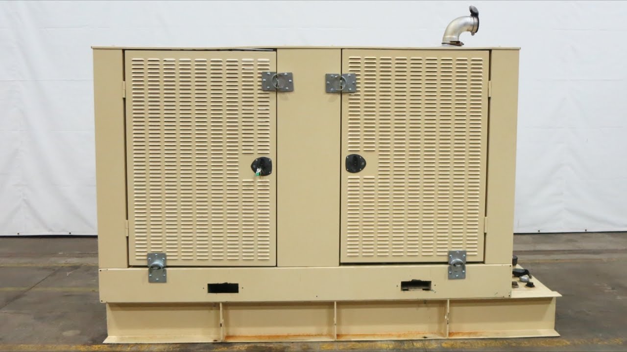 Cummins 100 kW diesel generator, QSB7-G3 EPA Tier 3 eng, 131 Hrs '11 ...