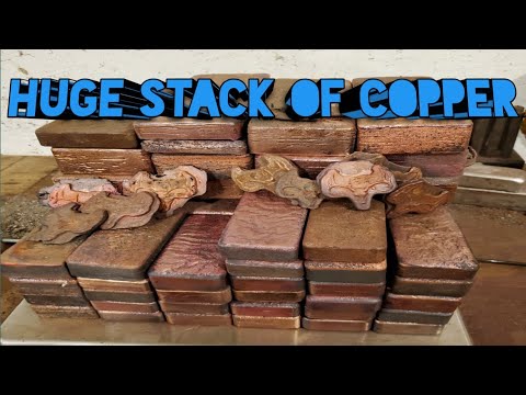 weighing up my copper stack! and assessing the damage on the devil ...