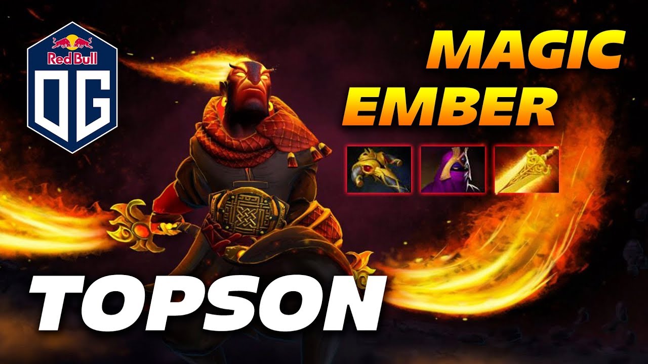 Topson Magic Ember Spirit - Dota 2 Pro Gameplay - YouTube