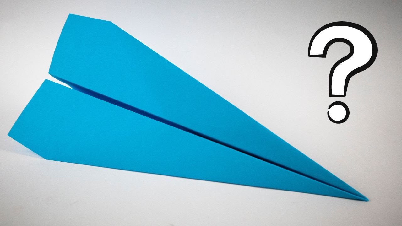 Come piegare il classico aeroplano di carta | Tutorial facile [4K ...