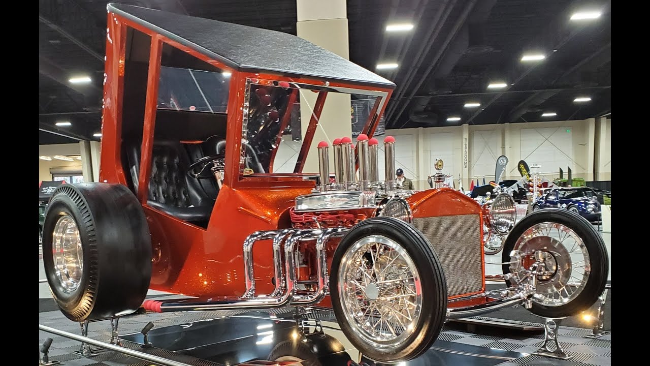 Uncertain T Tribute 23 T Bucket at World of Wheels & Autorama - YouTube