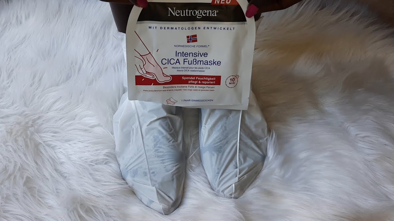 NEUTROGENA FOOTMASK REVIEW|HOME SPA |HOW TO TAKECARE OF YOUR FEET AT ...