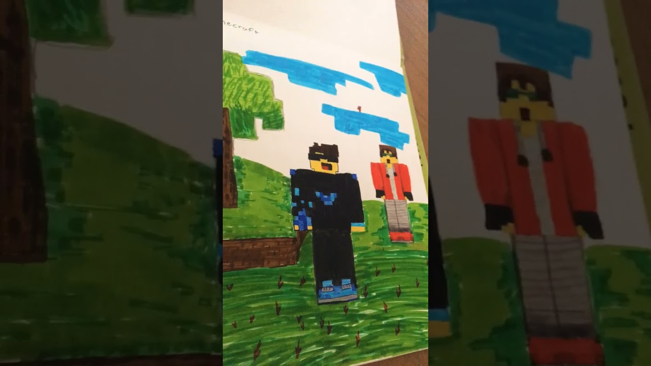Best Minecraft draws - YouTube