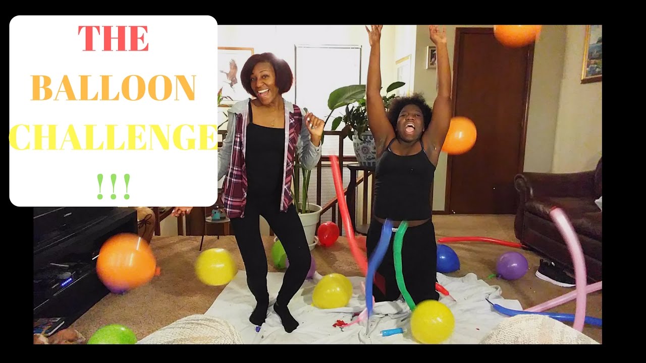 The Balloon Challenge!!! (FAIL)!!! - YouTube