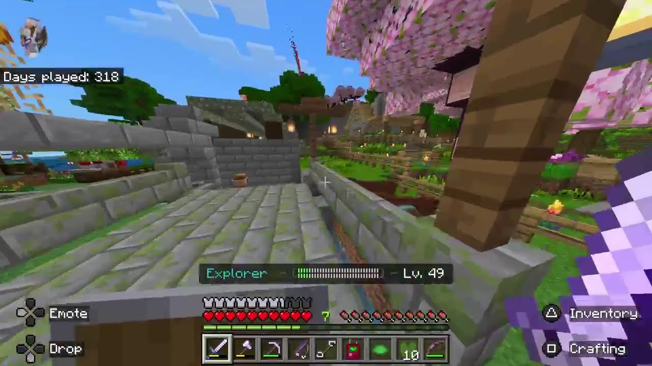 Minecraft bedrock modded playstation - YouTube