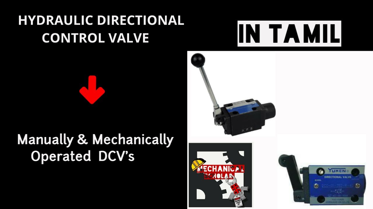 Hydraulic Directional control valve/Manually & Mechanically Operated ...