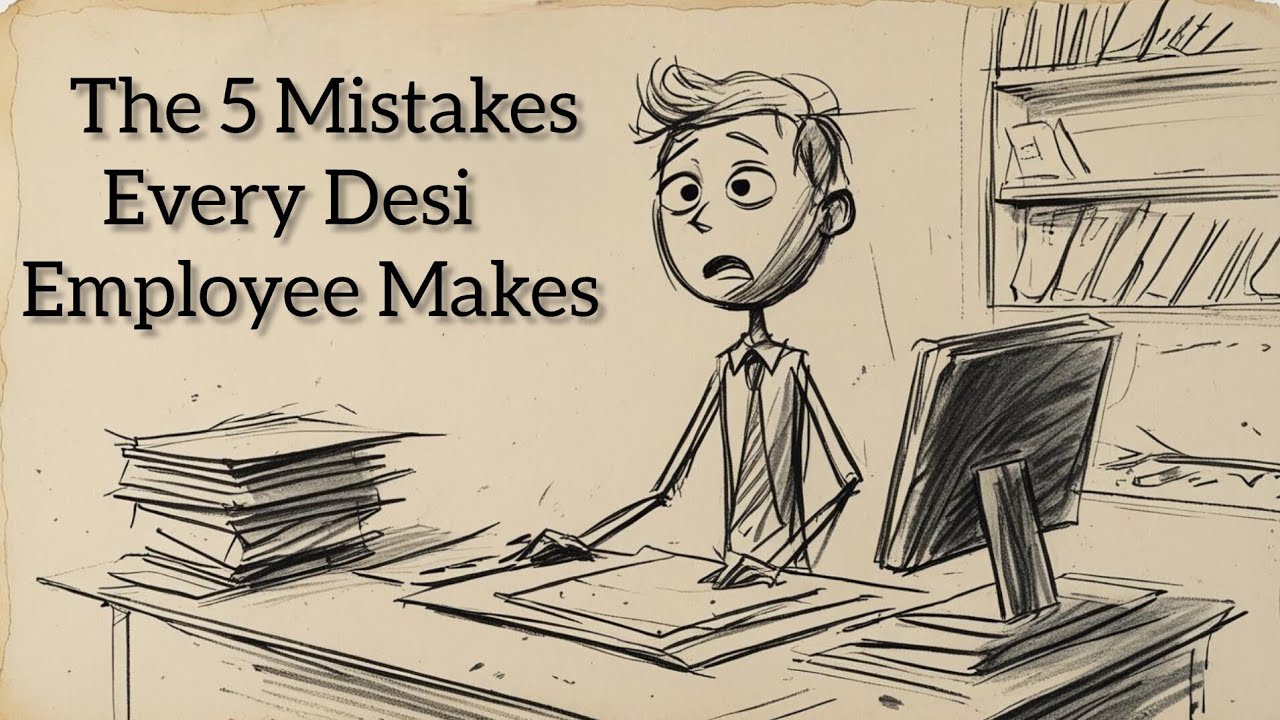 The 5 Funniest Mistakes Every Desi Employee Makes-Office Life Ki ...