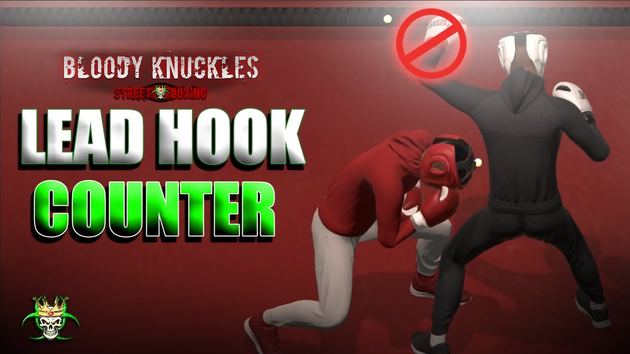 How To Counter LEAD HOOK, Bloody Knuckles Street Boxing(AI Sparring ...