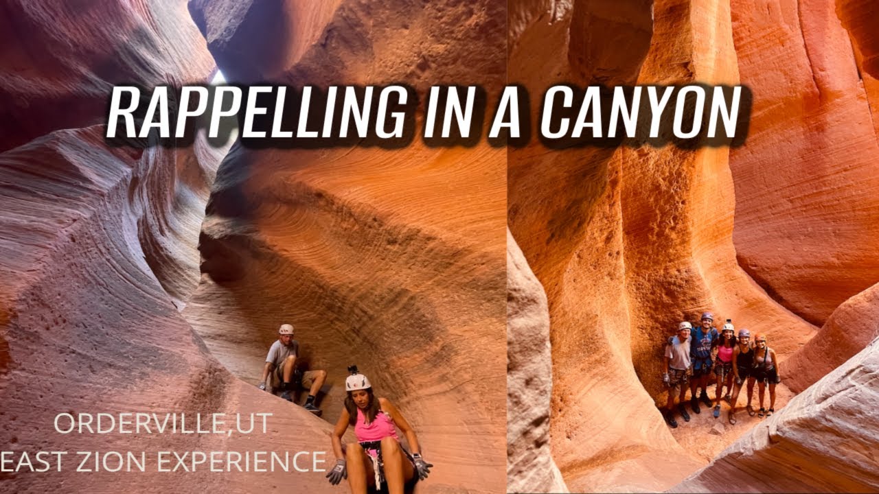 RAPPELLING IN A CANYON - UTAH - YouTube