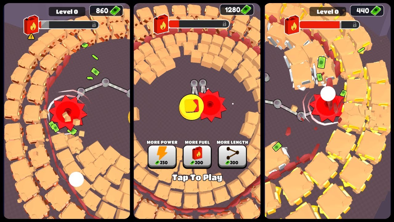 Mine Crusher Mobile Game | Gameplay Android & Apk - YouTube