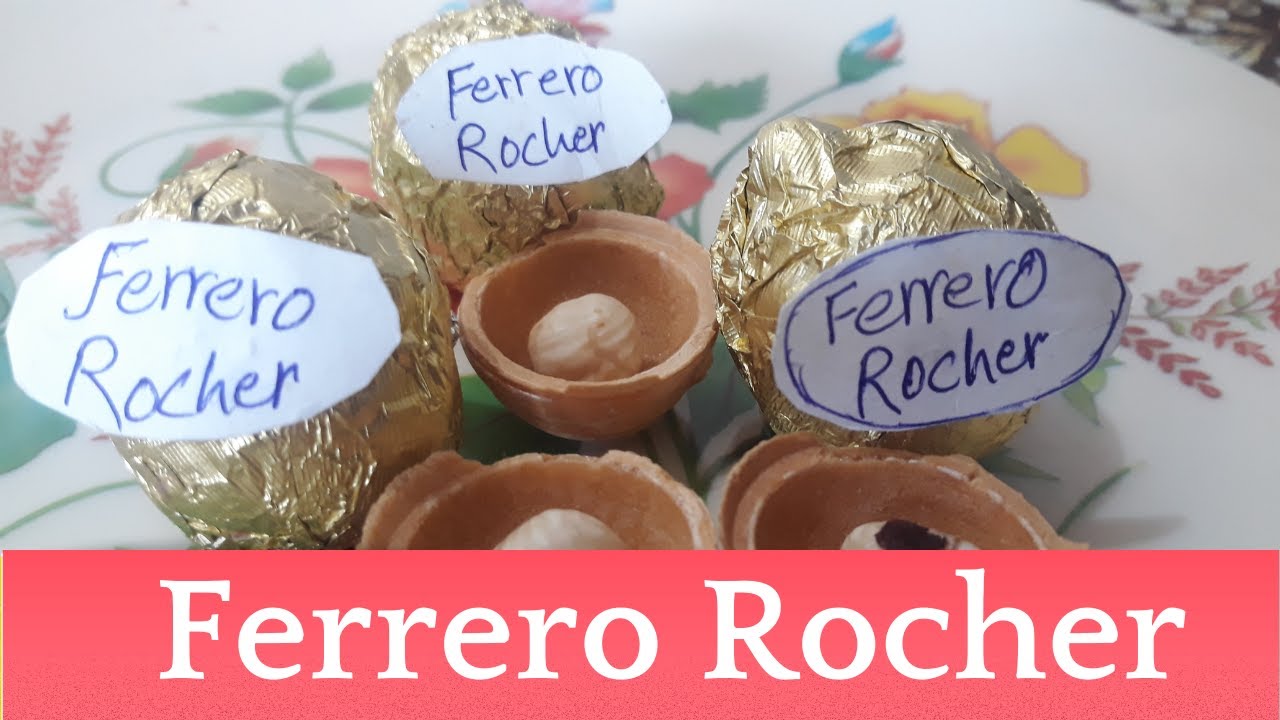 How to make Ferero Rocher Chocolate | Free Chocolate class Day -7 ...
