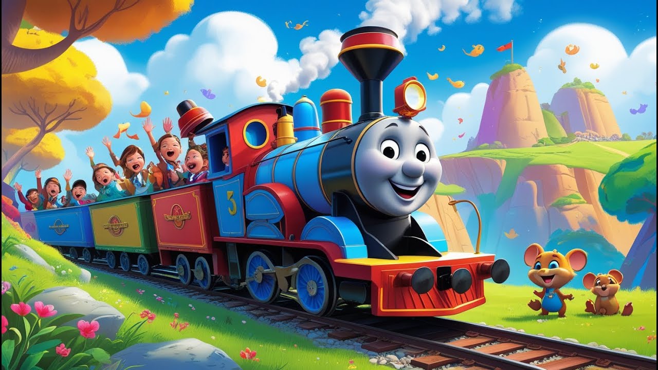 All Aboard the Choo Choo Train! 🚆 | Kids Sing-Along! - YouTube
